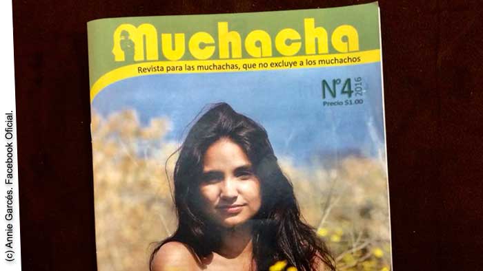 Annie Garcés es la portada de la revista Muchacha | NOTICIAS PISTACUBANA