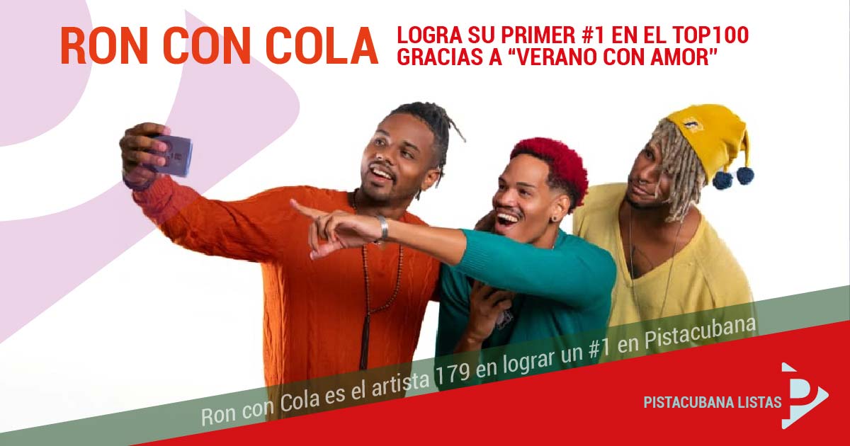 Ron con Cola logra su primer #1 en el Top100 con «Verano con amor ...